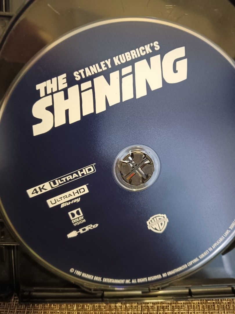 Shining 4K by Kubrick, TV & Home Appliances, TV & Entertainment, Blu ...