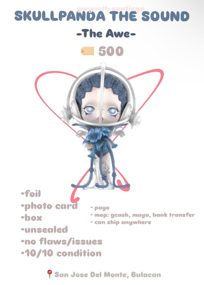 SKULLPANDA THE SOUND SERIES: THE AWE, Hobbies & Toys, Toys & Games on ...