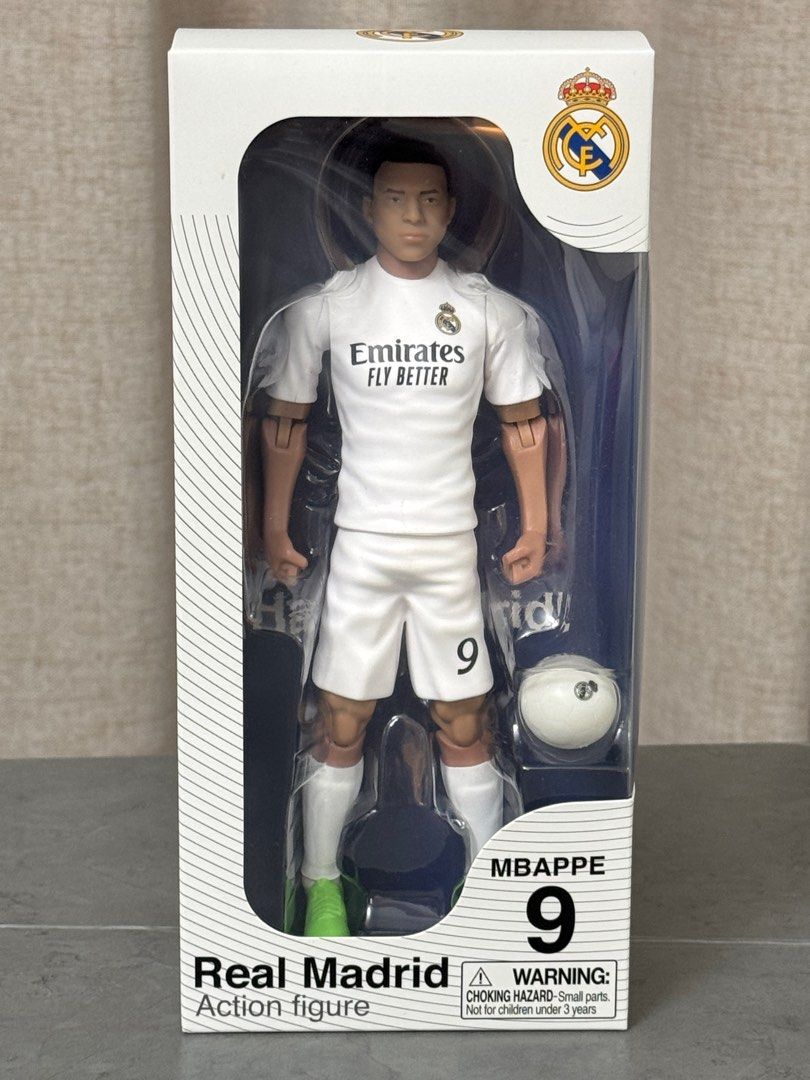 Sockers Officially Licensed Soccer Action Figure Kylian Mbappe Real ...