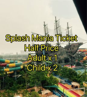Splash Mania 15/2/2025 Ticket for Sale, Tickets & Vouchers, Local ...