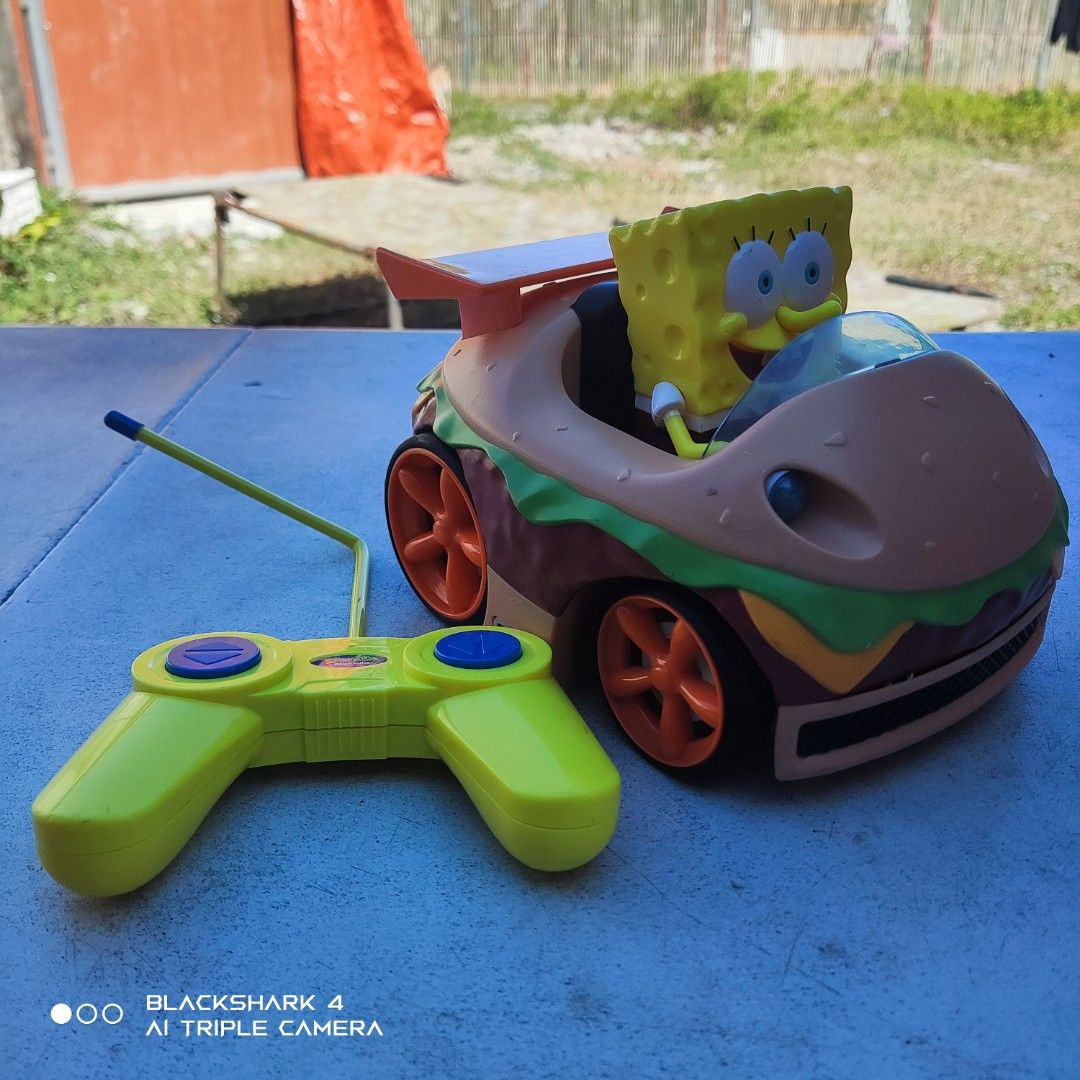 Spongebob Squarepants Krabby Patty RC Radio Control Vehicle NKOK Racing ...
