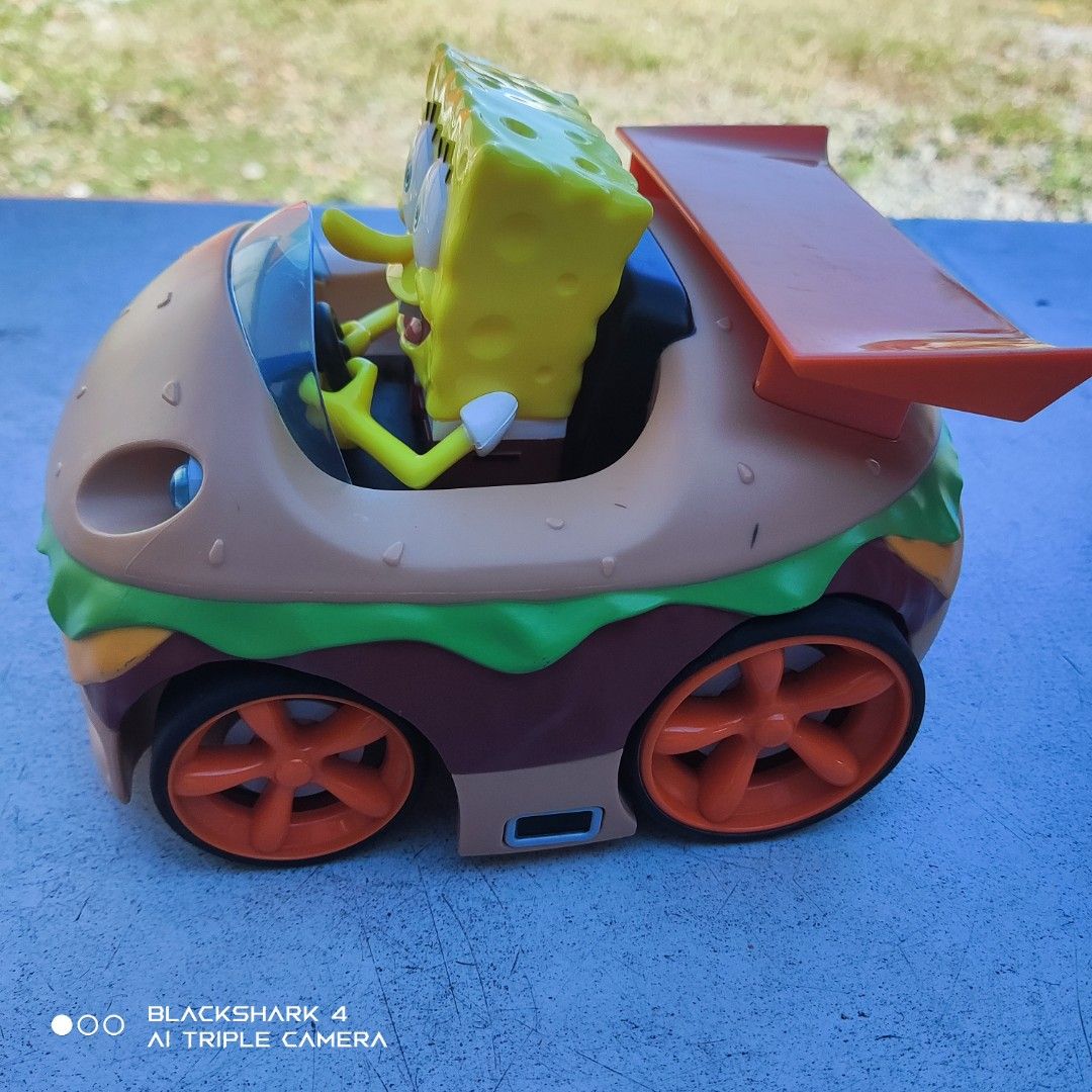 Spongebob Squarepants Krabby Patty RC Radio Control Vehicle NKOK Racing ...