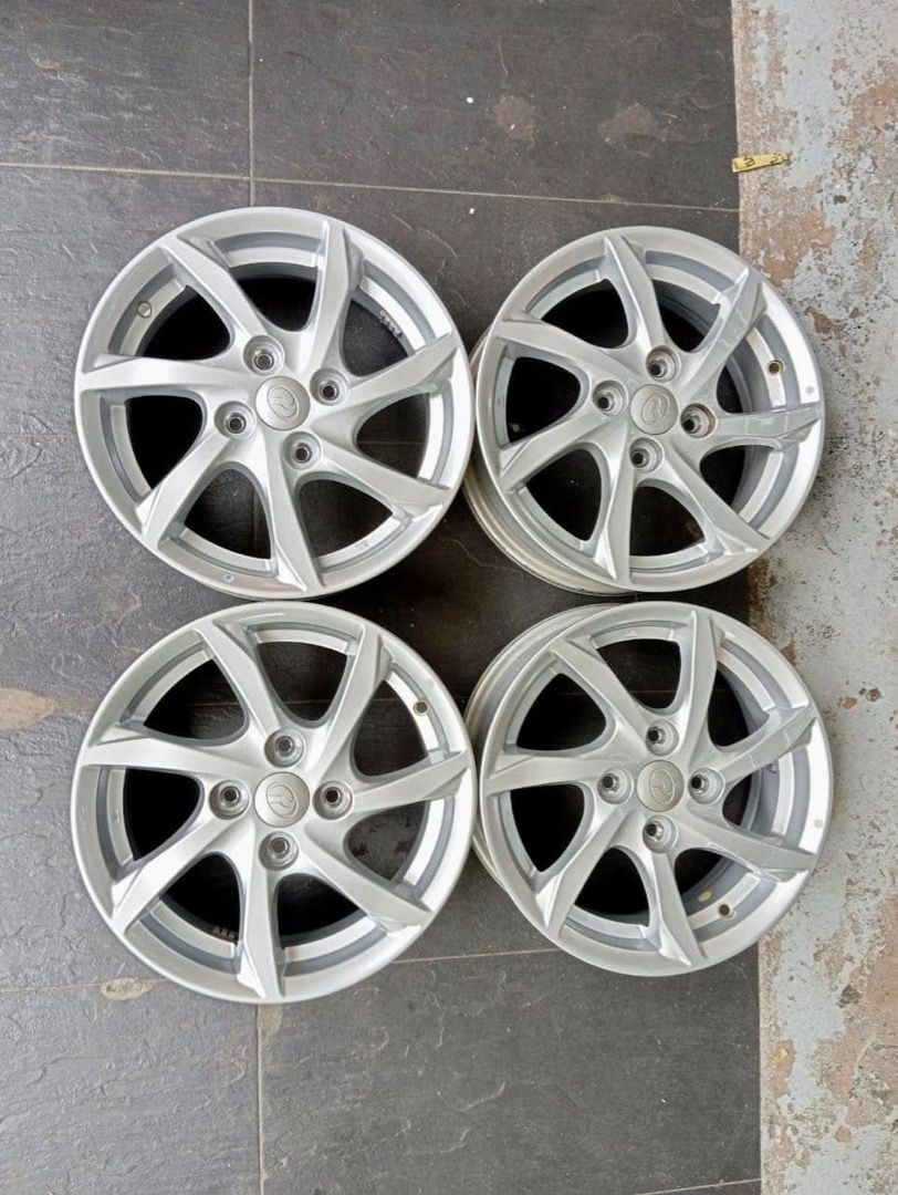 SPORT RIM PERODUA ORI 14" MYVI VIVA AXIA BEZZA KELISA SAGA WIRA KENARI ...
