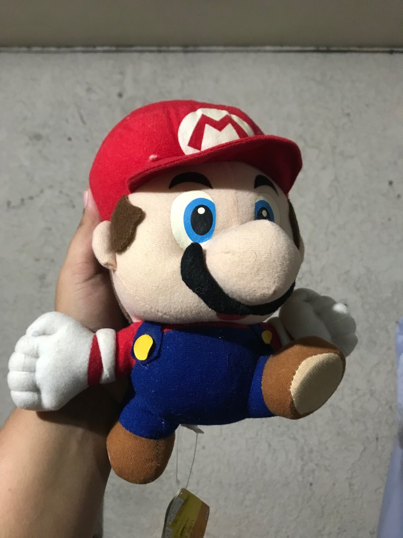 Super Mario Bros Mario Plush, Hobbies & Toys, Toys & Games on Carousell