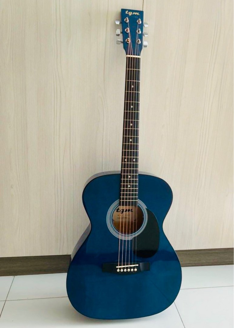 TGM Guitar - Model O2-TBL , Hobbies & Toys, Music & Media, Musical ...