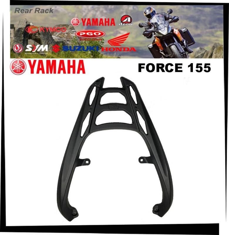 【TL機車雜貨店】YAMAHA FORCE 155 鋁合金 後架 後貨架 漢堡架 後箱架 後置物箱架(SMAX不通用), 汽機車零配件在旋轉拍賣
