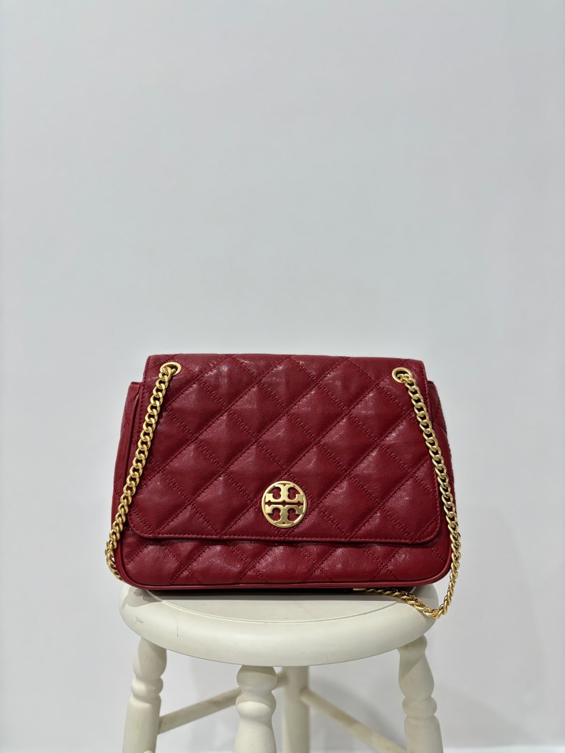 Tory Burch Handbag with Receipt and Dustbag, Women's Fashion, Bags ...