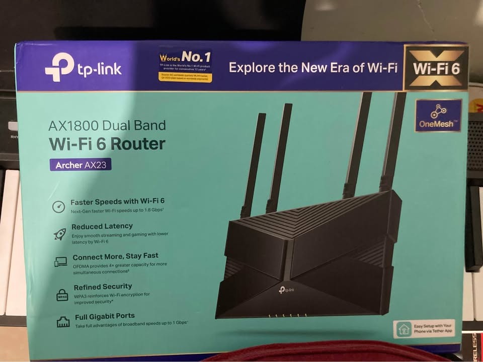 TP Link Archer AX23 Router, Computers & Tech, Parts & Accessories ...
