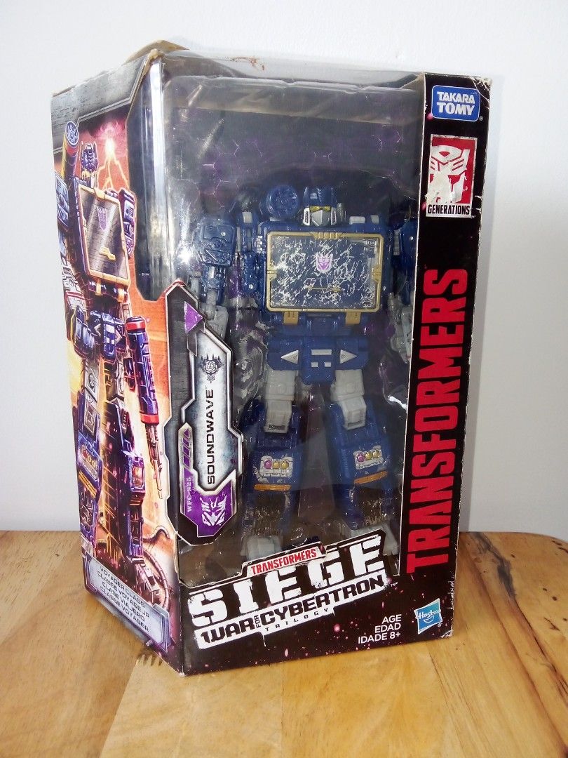 Transformers WFC Siege Soundwave, Hobbies & Toys, Toys & Games on Carousell