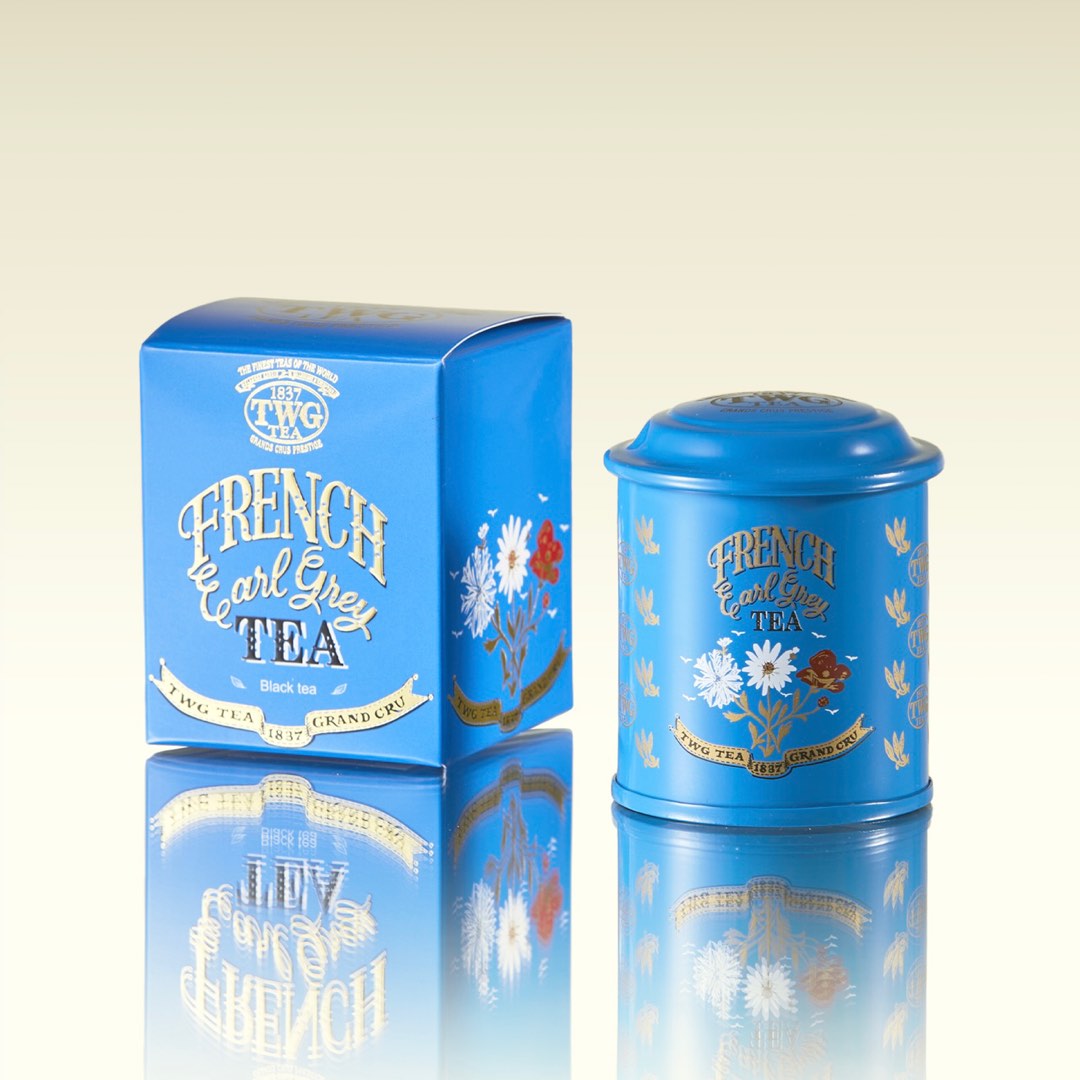TWG French Earl Grey Mini Tin Tea, Food & Drinks, Beverages on Carousell