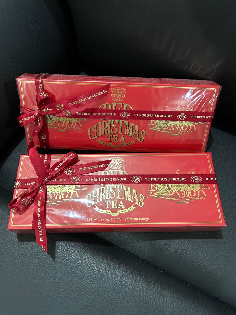 TWG Tea Red Christmas Tea x2, Food & Drinks, Beverages on Carousell