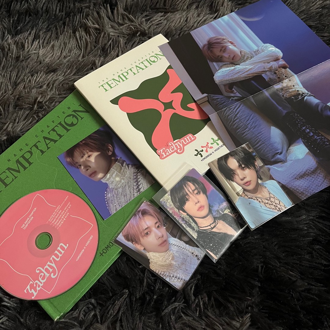 txt temptation unsealed album set with inclusions, Hobbies & Toys ...