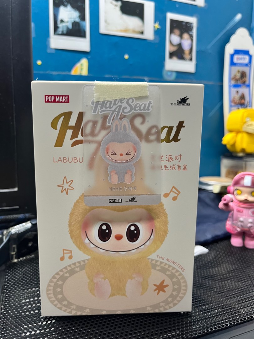 UFS Labubu Have A Seat, Hobbies & Toys, Toys & Games on Carousell