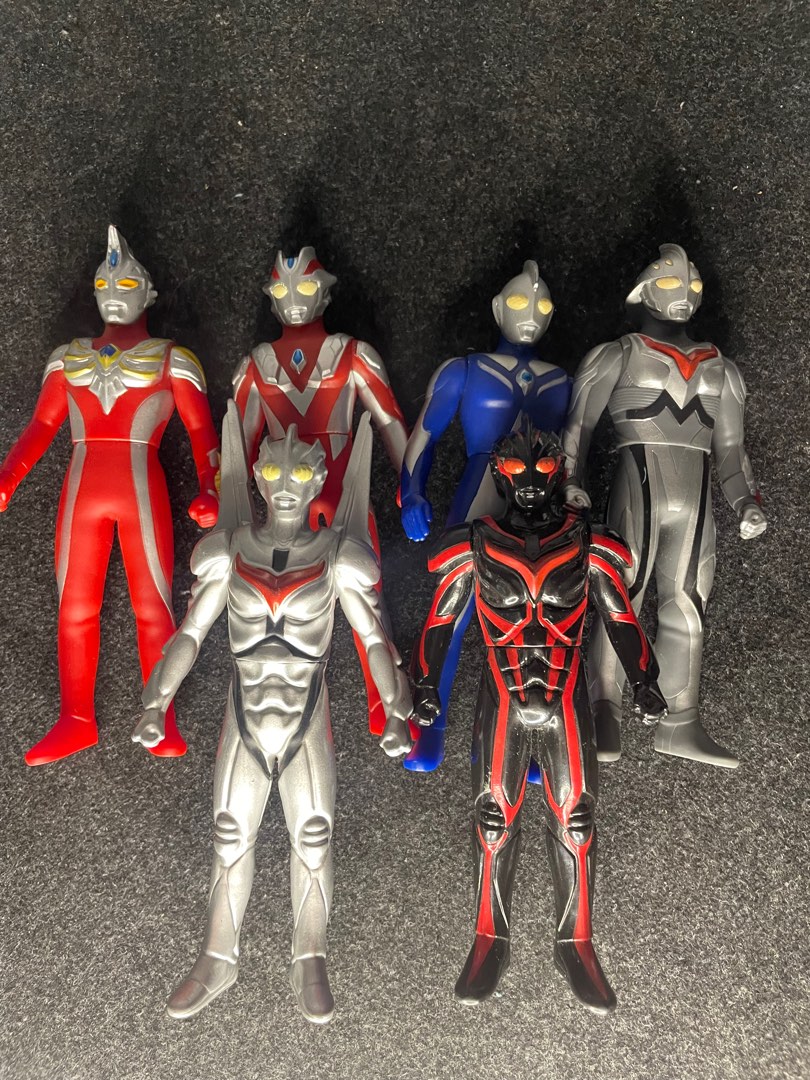Ultraman Max/Nexus/Cosmos Sofubi ( Used ), Hobbies & Toys, Toys & Games ...