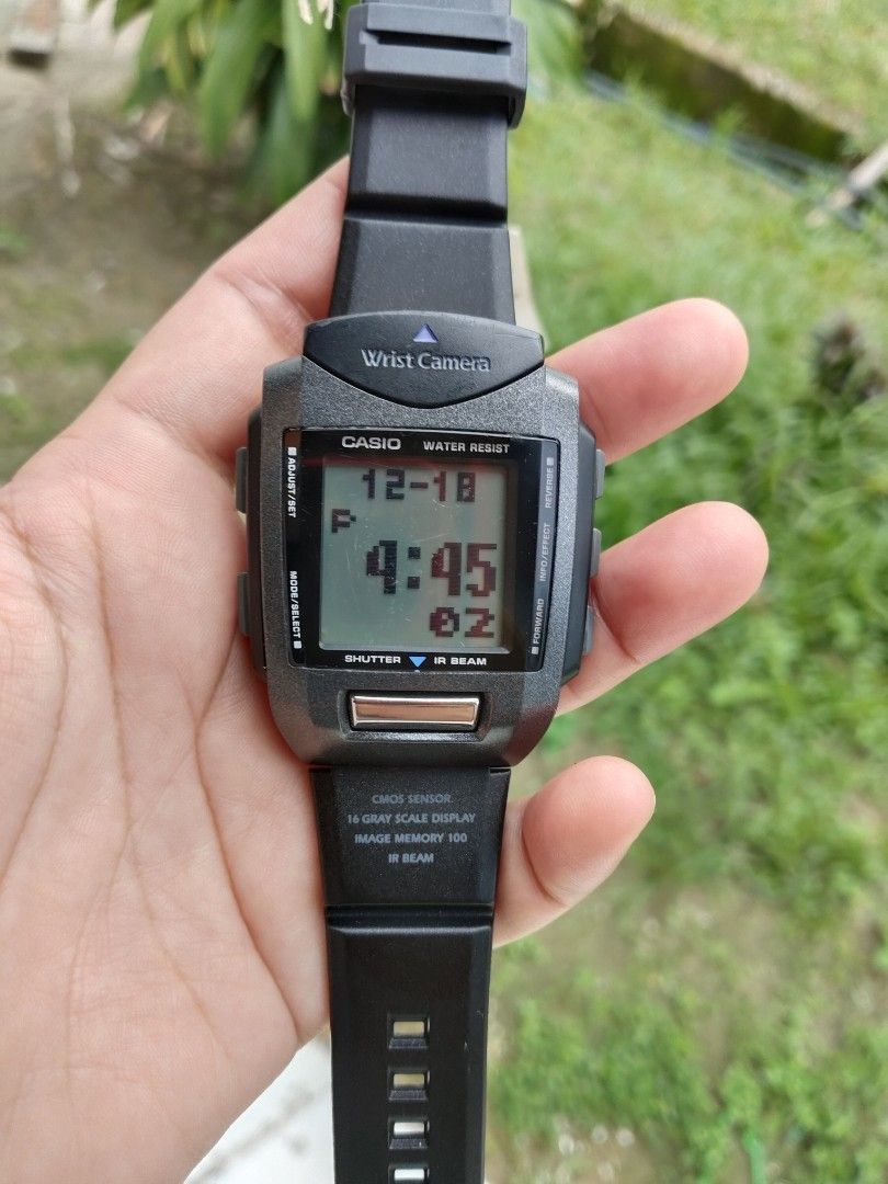 Used Vintage Casio WQV-1 WRIST CAMERA Watch (2000) SUPER RARE !!, Men's ...
