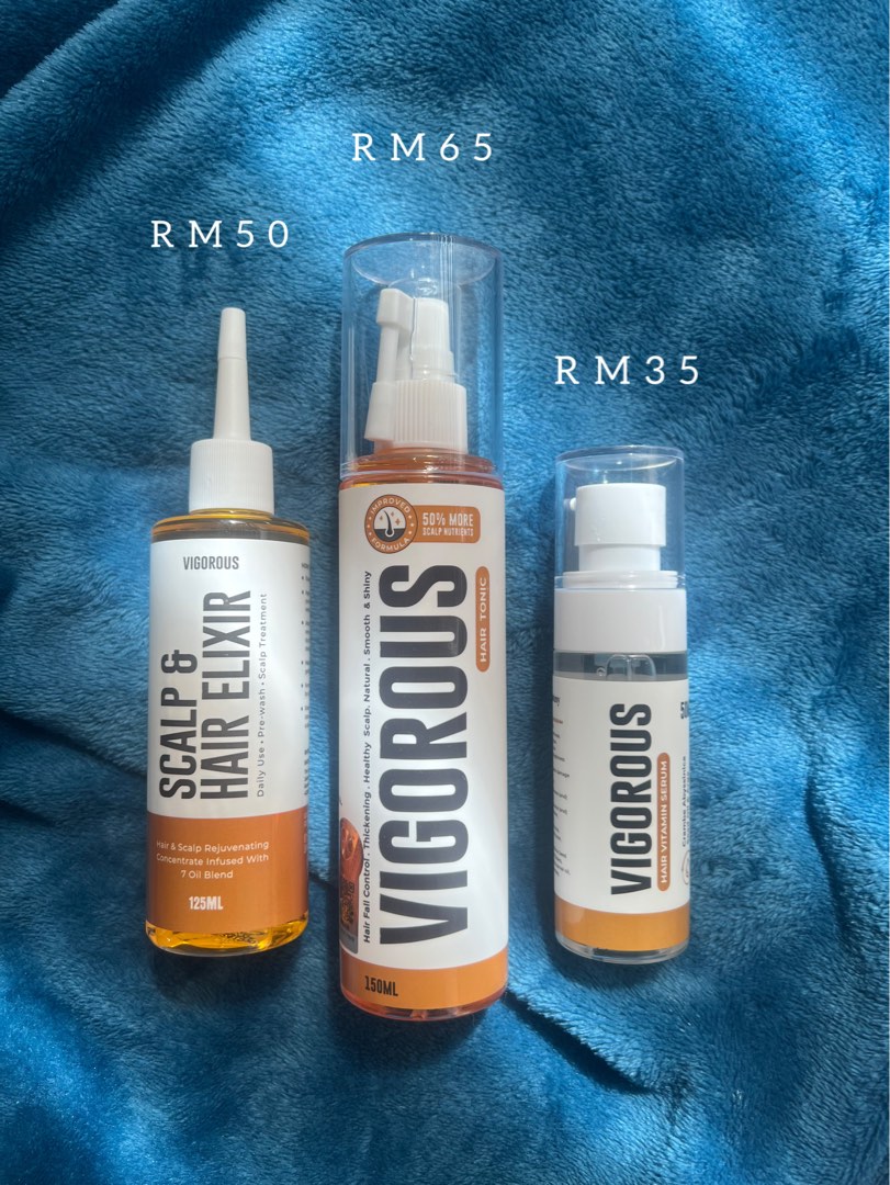 Vigorous Hair Tonic, Serum & Hair Elixir, Beauty & Personal Care, Hair ...