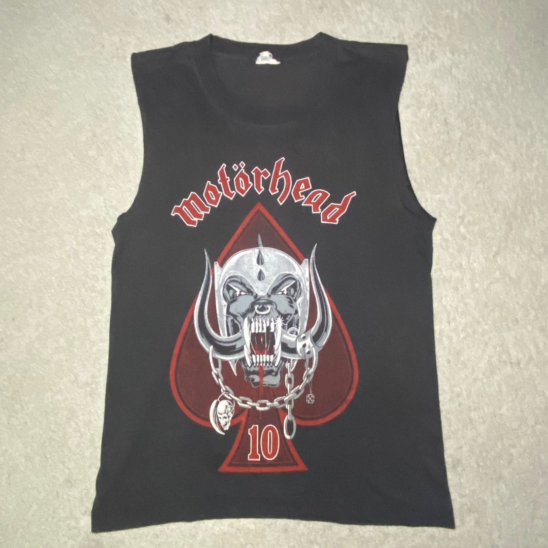Vintage Motorhead sleevless, Men's Fashion, Tops & Sets, Tshirts & Polo ...