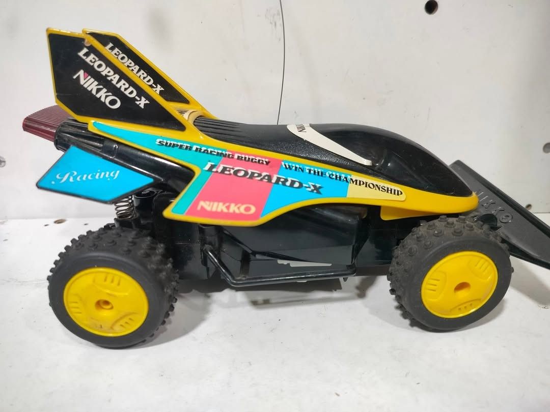 Vintage NIKKO LEOPARD-X OFF ROAD R/C CAR "NO REMOTE" UNTESTED 1/20 SC ...