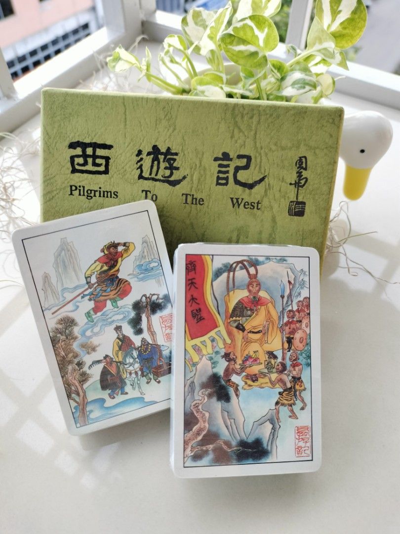 Vintage Pilgrim to the west_2 set Playing cards, Hobbies & Toys ...