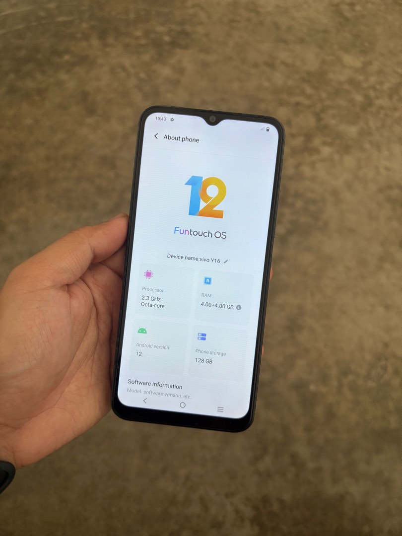 Vivo Y16 Blue 128GB, Mobile Phones & Gadgets, Mobile Phones, Android ...