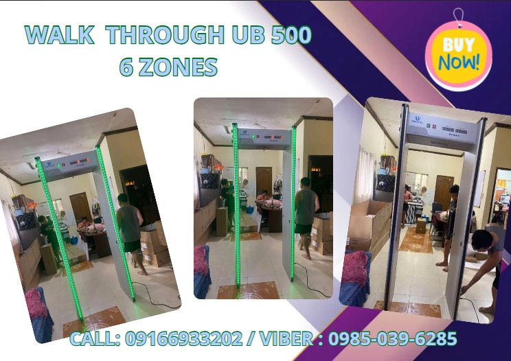WALK THROUGH UB-500 6 ZONES METAL DETECTOR, Everything Else, Looking ...