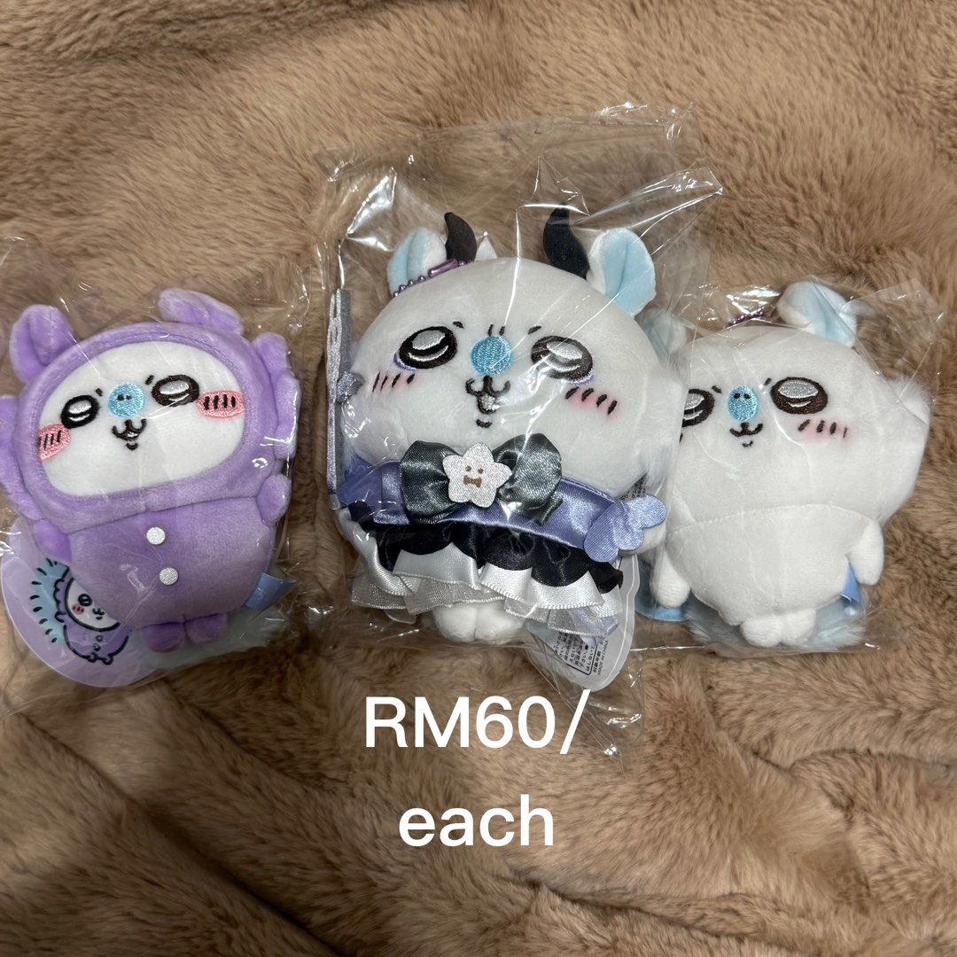 WTS chiikawa momonga mini plushie / mascot, Hobbies & Toys, Toys ...
