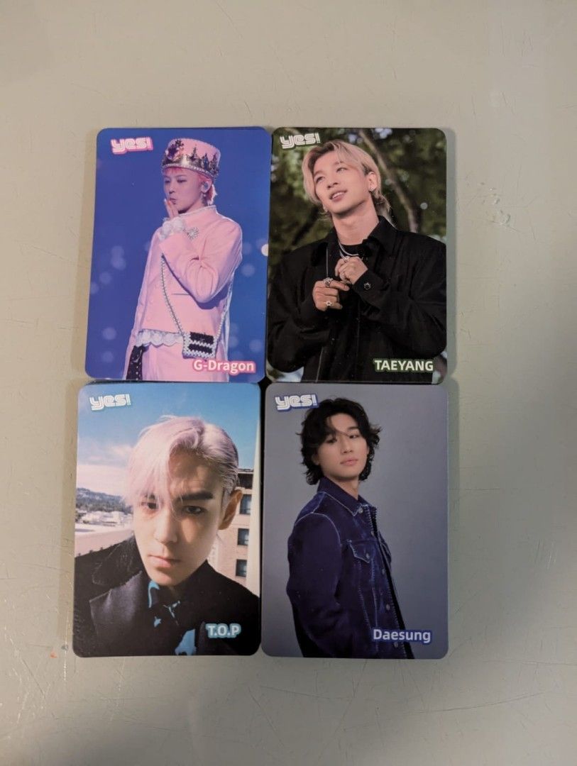 (多圖) 小卡 Yescard gidle tws boynextdoor gd gdragon top daesang taeyeon bigbang JRiwoo 邊佑鍚 朴寶劍 車銀優 ...