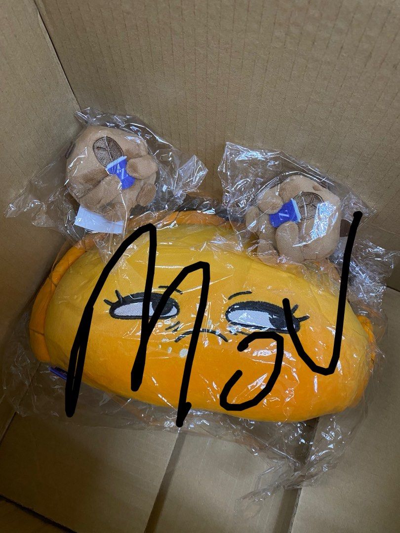 ZUS buddy curry puff pillow capybara cabybara toys, Hobbies & Toys ...