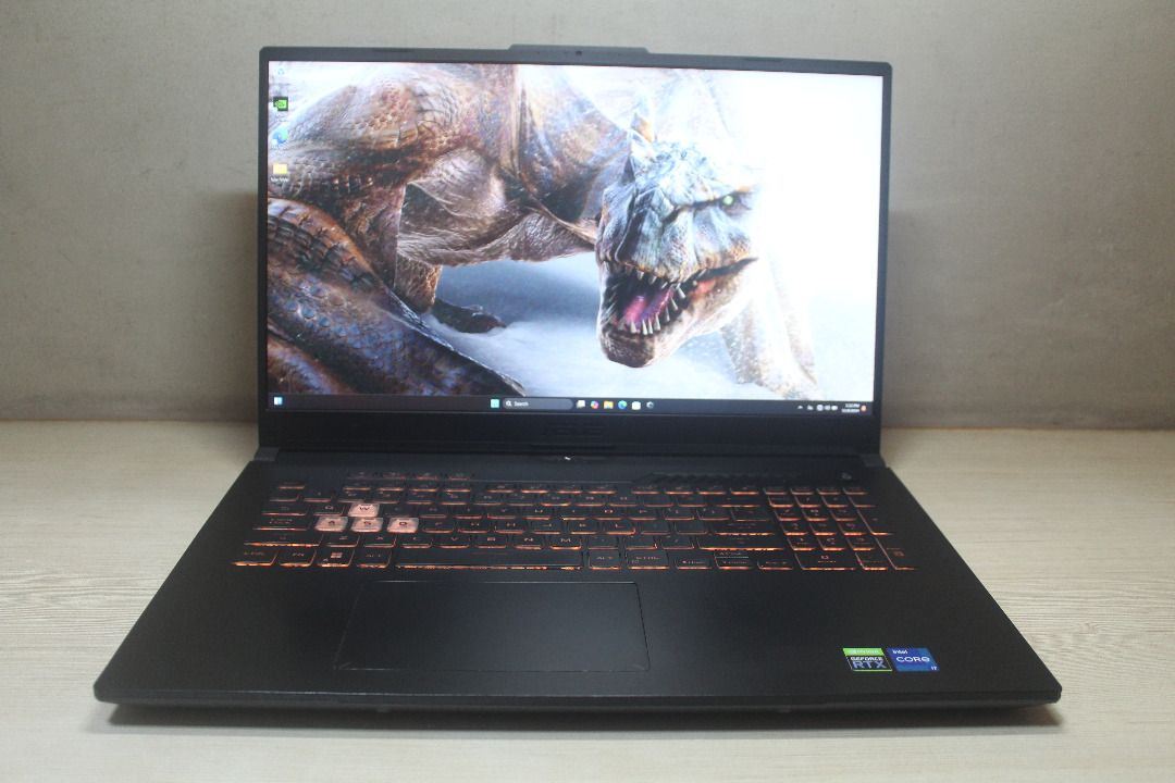 360HZ Asus Tuf F17 FX707 17inch i7-12700H Nvidia RTX3060 6GB gaming ...