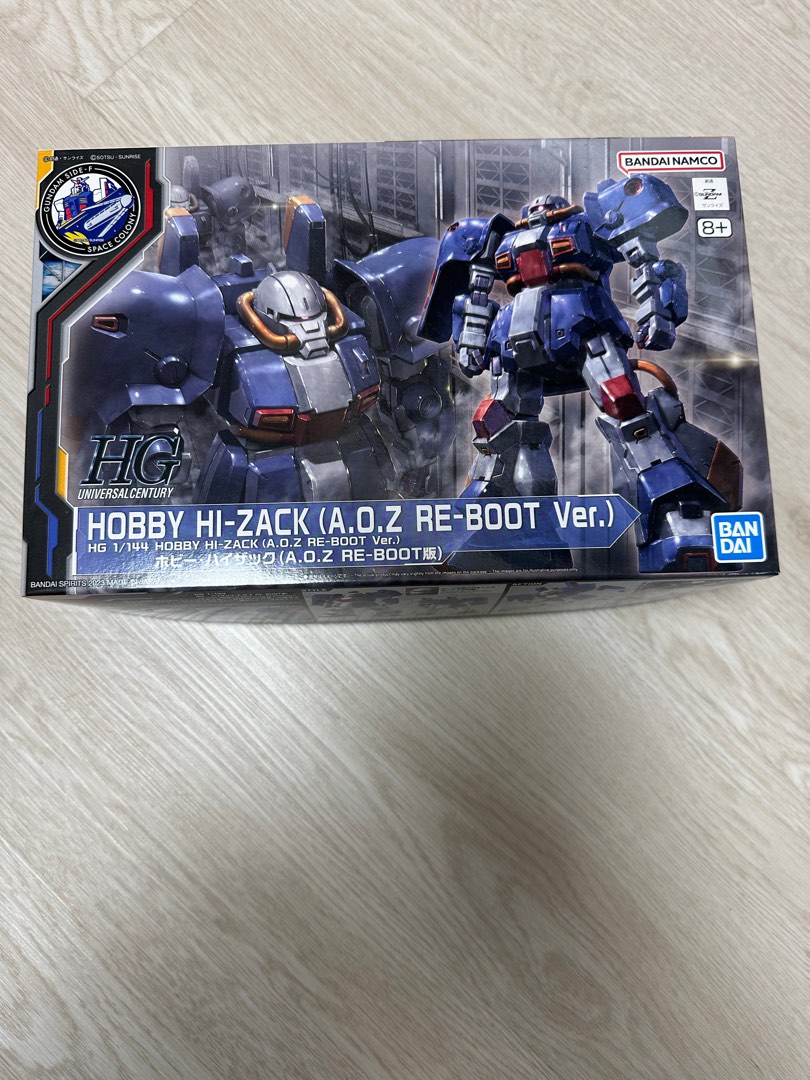 高達模型 hg hobby hi-Zack (aoz reboot ver), 興趣及遊戲, 玩具 & 遊戲類 - Carousell