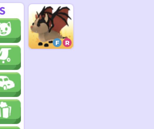 Adopt Me FR Bat Dragon, Video Gaming, Gaming Accessories, In-Game ...