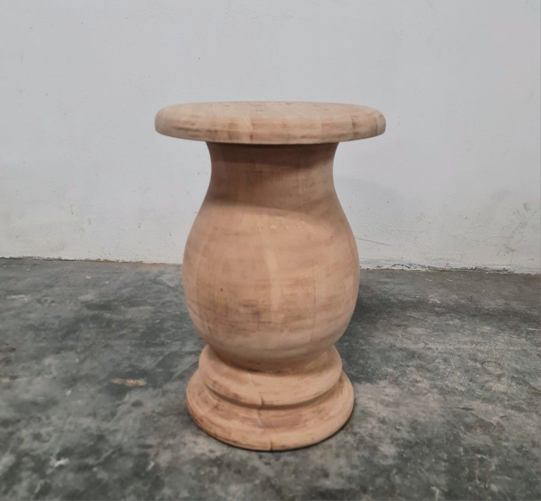 Antique Indian stool / occasionally table from 1950s India, Furniture ...