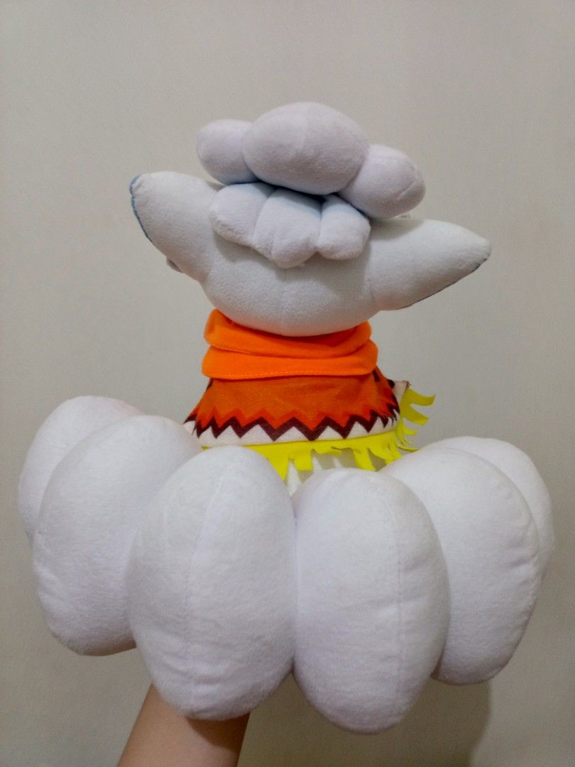 Big Pokemon Alolan Vulpix Winter Ver. Cute Kawaii Ice Snow Six Tailed ...