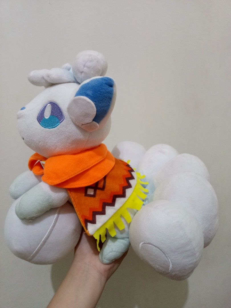 Big Pokemon Alolan Vulpix Winter Ver. Cute Kawaii Ice Snow Six Tailed ...