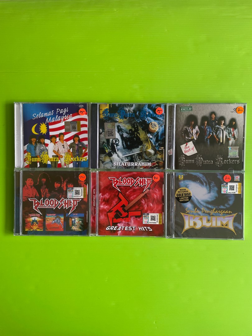 Bumiputra Rockers BPR Bloodshed Iklim Album CD, Hobbies & Toys, Music ...