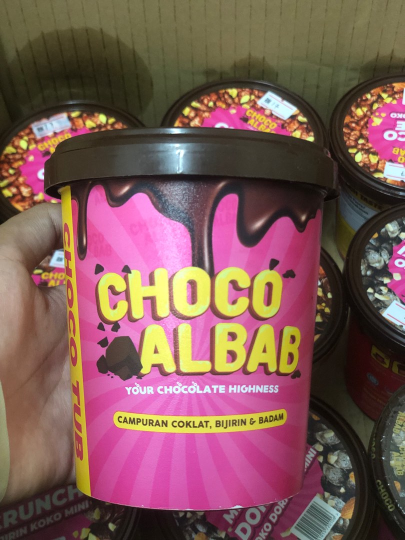 CHOCO ALBAB CHOCO TUB 250g, Food & Drinks, Packaged & Instant Food on ...