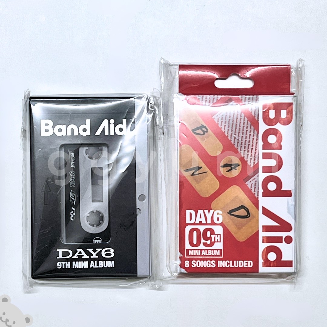 DAY6 Band Aid - Platform / Nemo ver sealed album - Rock Band / Band Aid ...