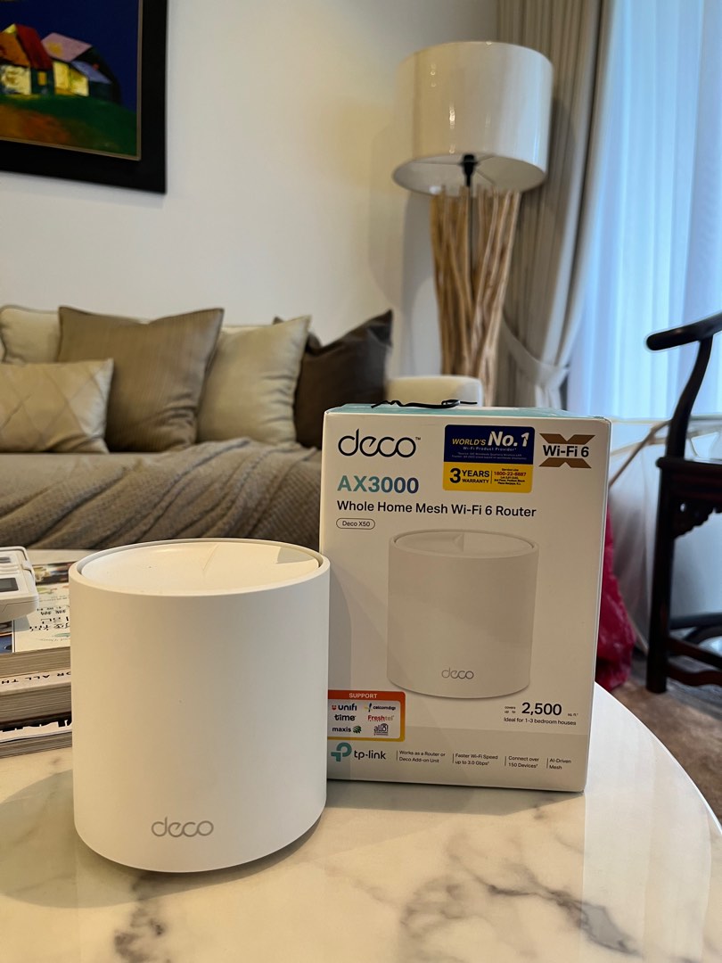 Deco AX3000 WIFI6 Router, Computers & Tech, Parts & Accessories ...