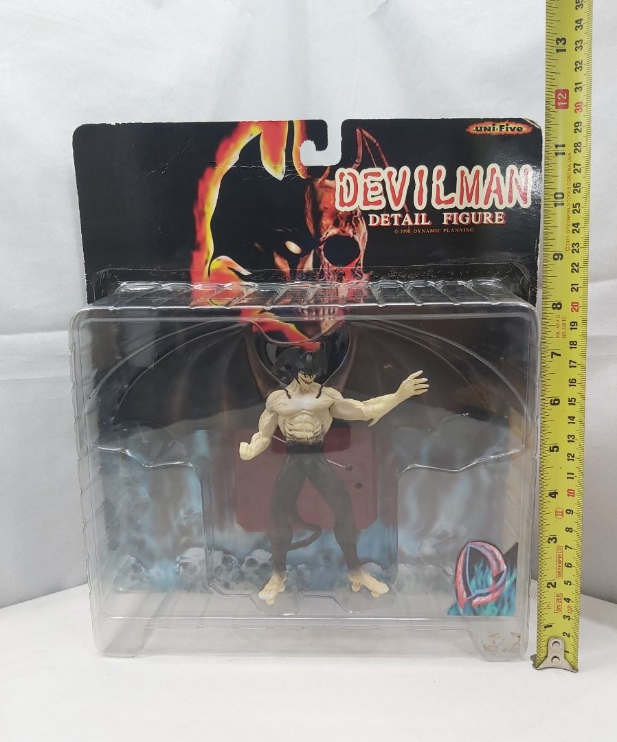 devilman detail figure comic version uni five, Hobbies & Toys, Toys & Games on Carousell