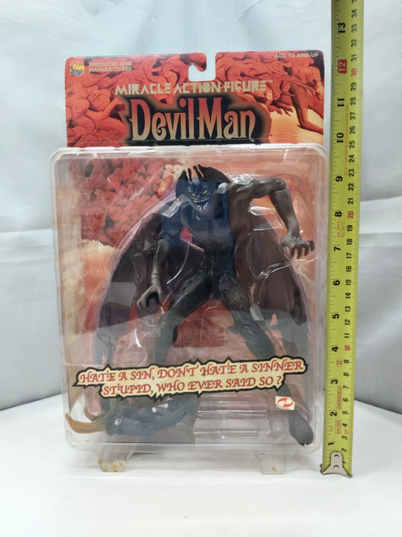devilman go nagai medicom miracle action 9" figure, Hobbies & Toys ...