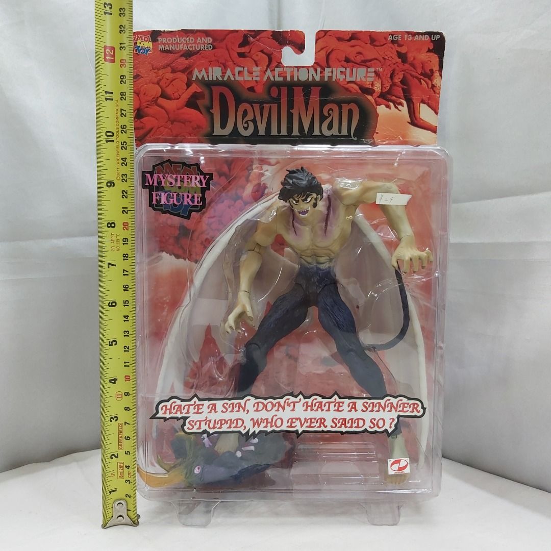 devilman go nagai medicom miracle action 9" figure, Hobbies & Toys ...