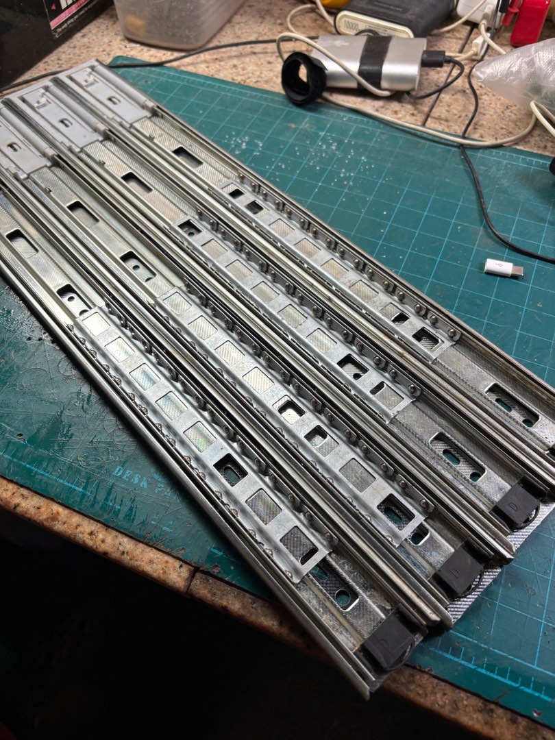 Drawer rail guide 50cms, Commercial & Industrial, Construction ...