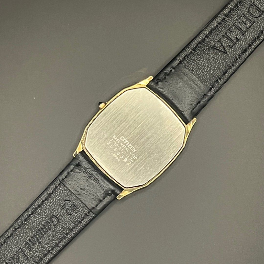 Duke Citizen Black Dial Ultra Slim Vintage Watch Tank, Men's Fashion ...