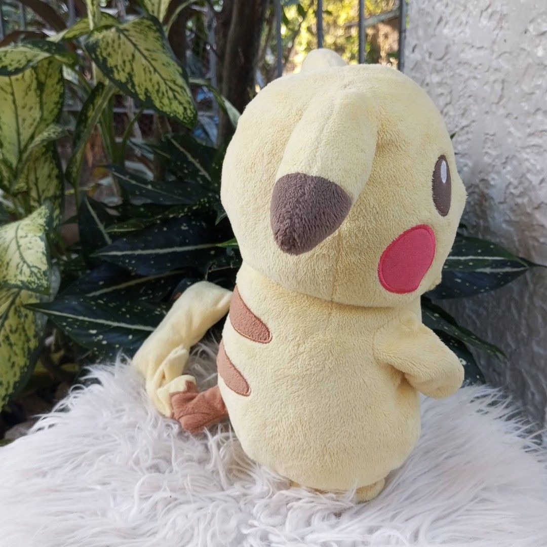Electric-Type Pokemon PIKACHU Large Yellow Original Japan Plush Toy ...