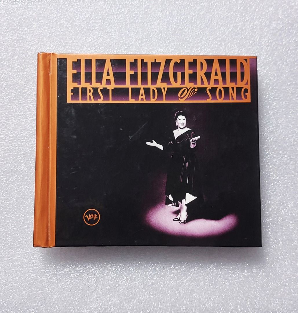 ELLA FITZGERALD First Lady of Song 3 CD Book, Audio, Portable Audio ...