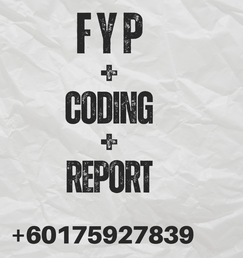 Final Year Project | FYP Coding Help|Machine Learning Coding | Deep ...