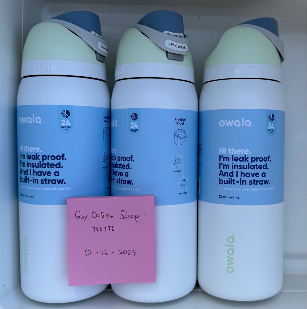 FS: Original Owala Freesip 32oz Iced Breeze - Php2300, Furniture & Home ...