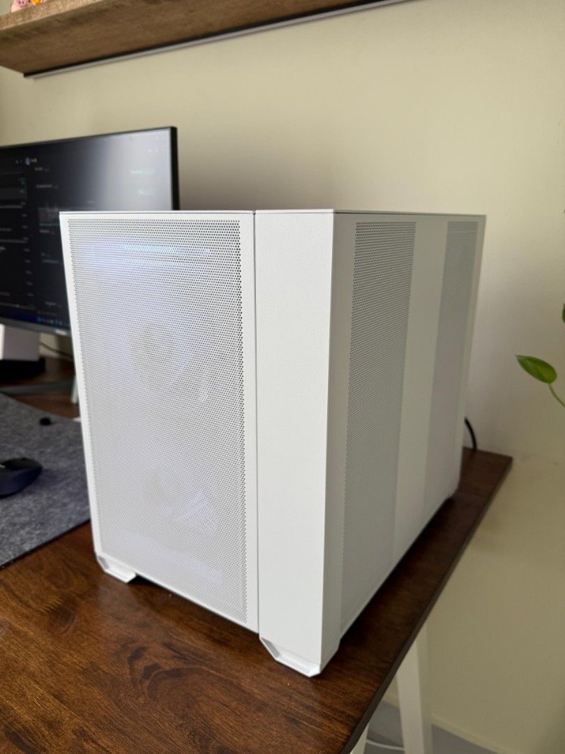 Fully White Built / G Force RTX 4060TI / Gaming PC / Ryzen 5 7600 ...