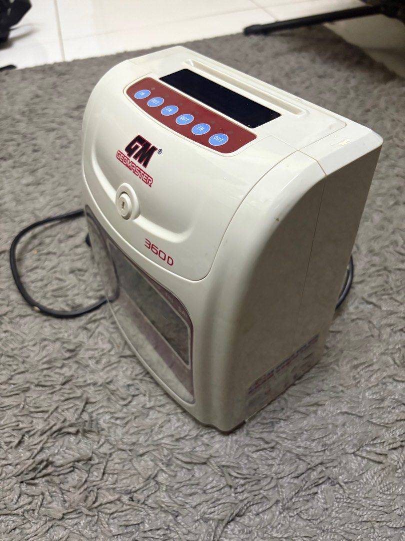 GEOMASTER 360D Time Recorder / perakam masa Geomaster, Computers & Tech ...