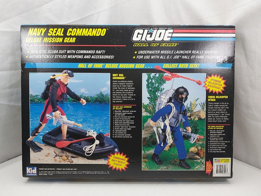 g.i joe 12" scale navy seal commando mission gear set, Hobbies & Toys ...
